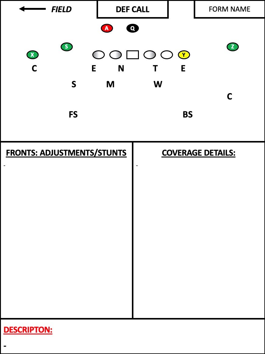 Five Tips for Designing Your Defensive Playbook from Scratch