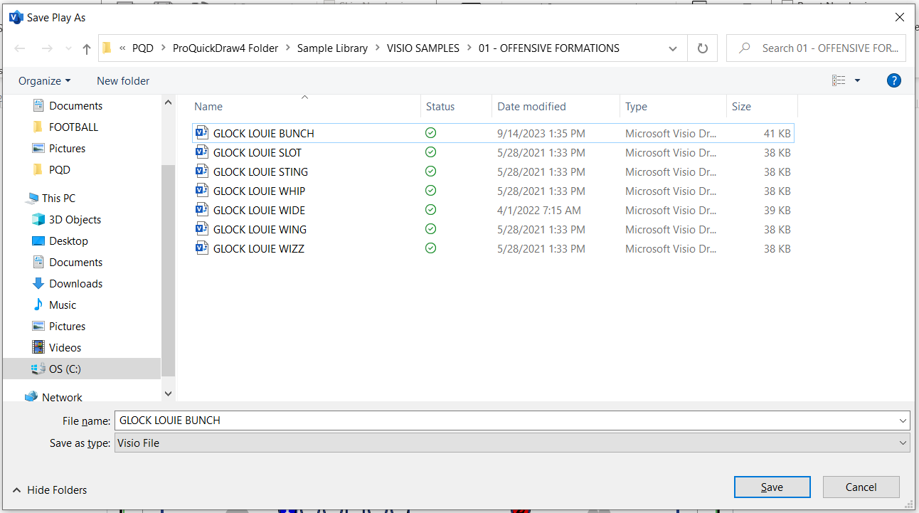 How to Build Drawings for my Library (Save As Feature) (Visio)