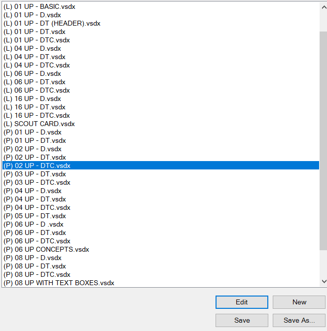How to modify a Pro Quick Draw Template (Visio)