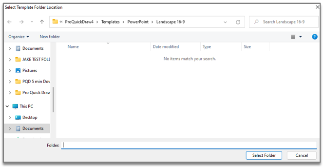 Template Offerings and Template Library Location