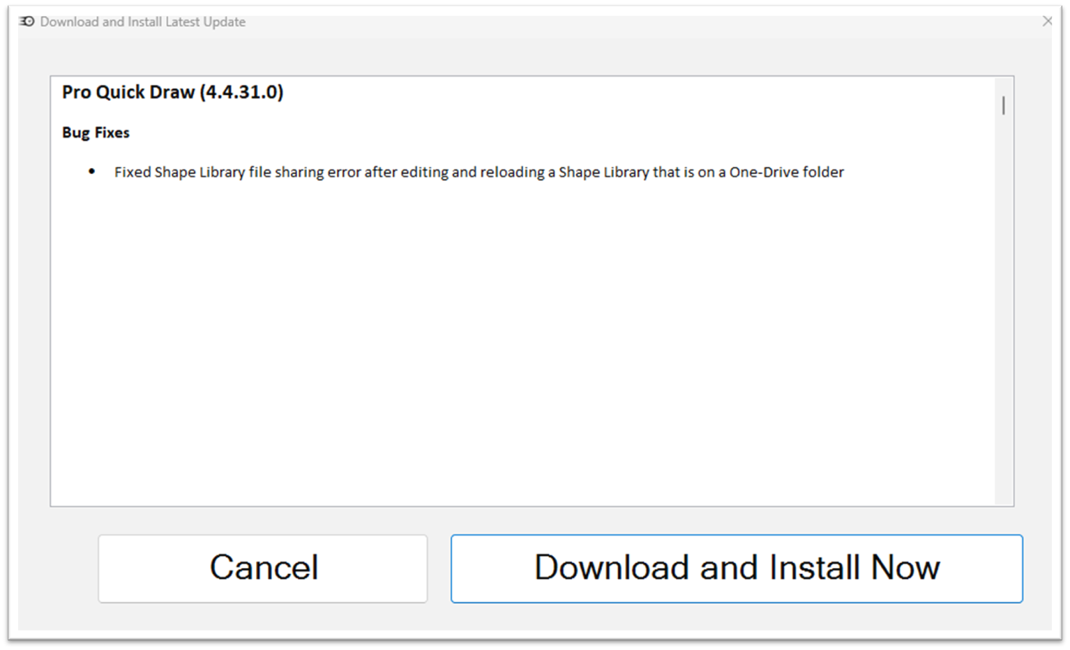 How to Update to the Latest Version of Pro Quick Draw