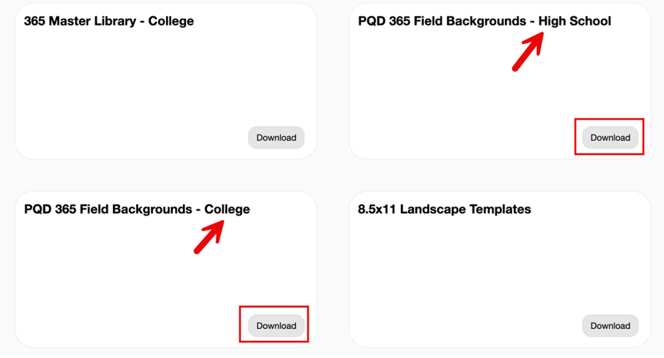 How to Download and Use Field Backgrounds in Pro Quick Draw 365 (for Mac)