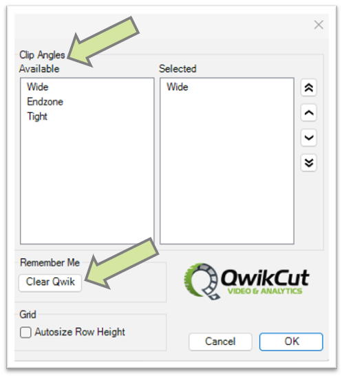 How do I adjust my settings within the QwikCut Integration (Columns ...