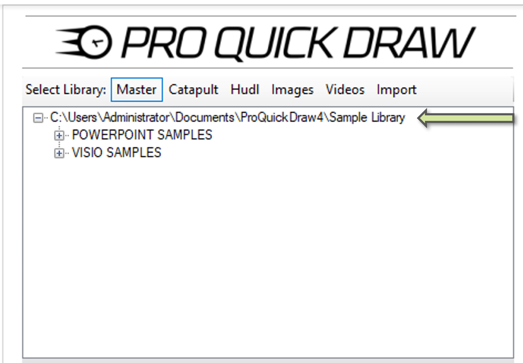 How to Customize My Master Library Folders (Visio)