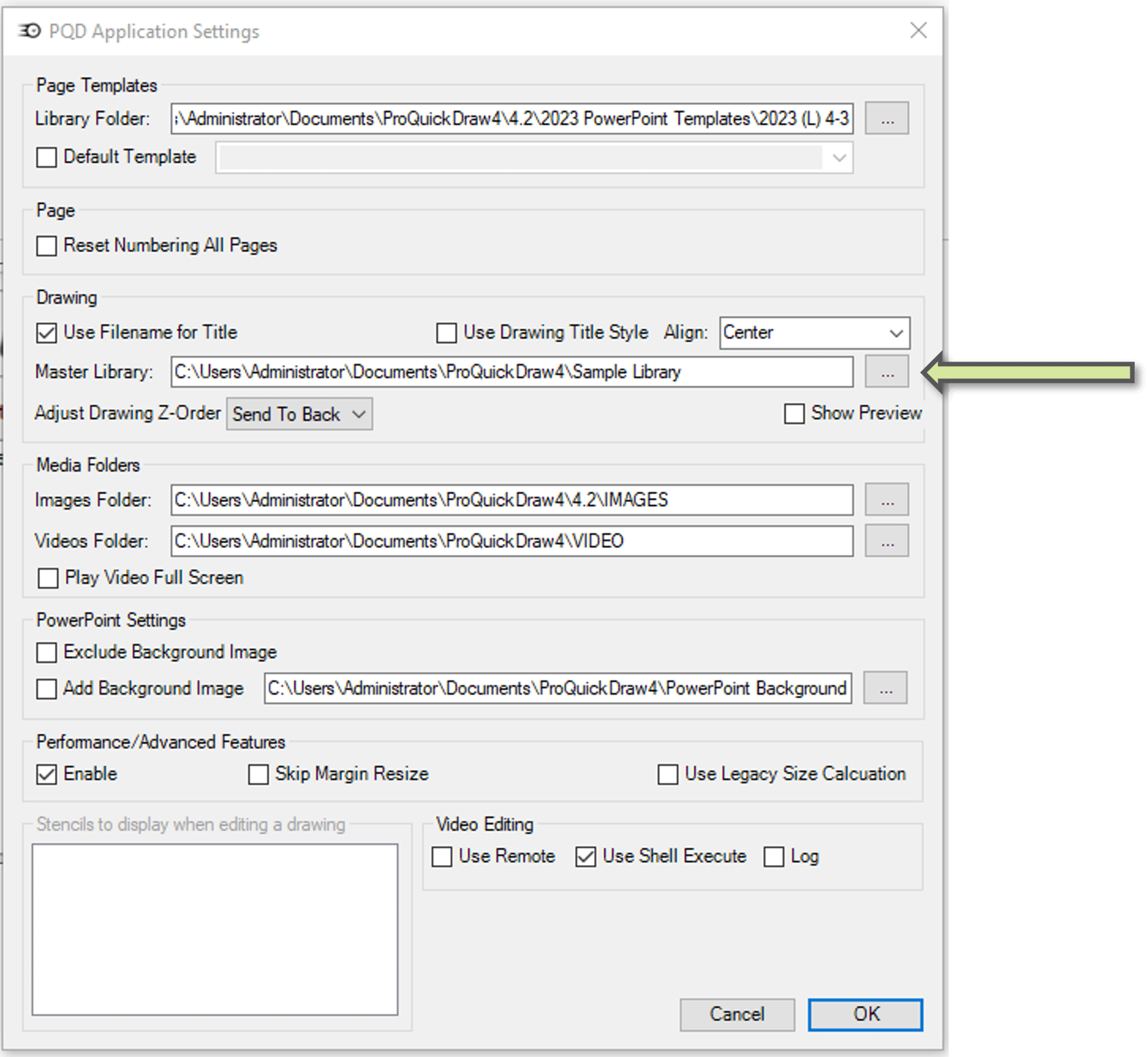 How to Customize My Master Library Folders